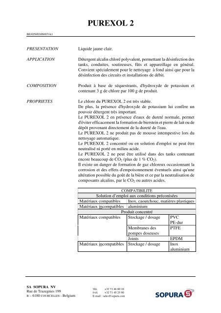 PUREXOL 2 - Castle Malting