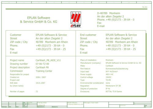 Eplan training - psawecraze