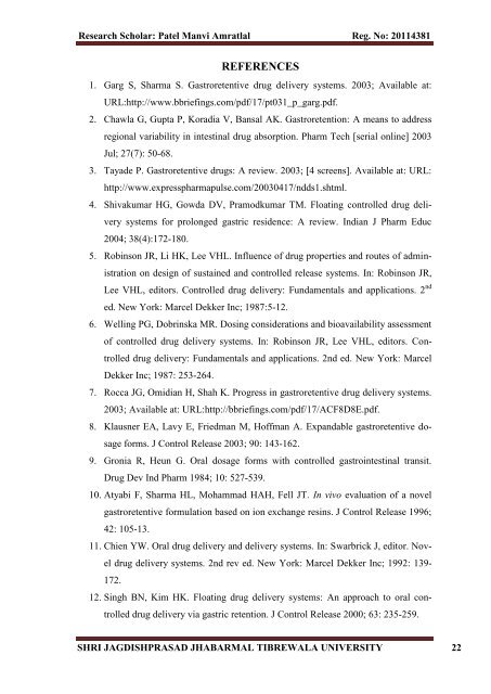 Chapter 5 References