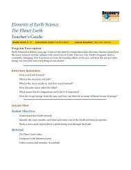 2437 4 layer Earth GUD - Learning Resources