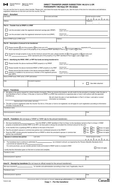 T2033 - Canada Savings Bonds