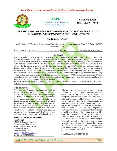 formulation and characterizatin of transdermal patches by using ...