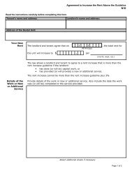 Notice of Rent Increase Form N1 Instructions - Landlord Tenant Board