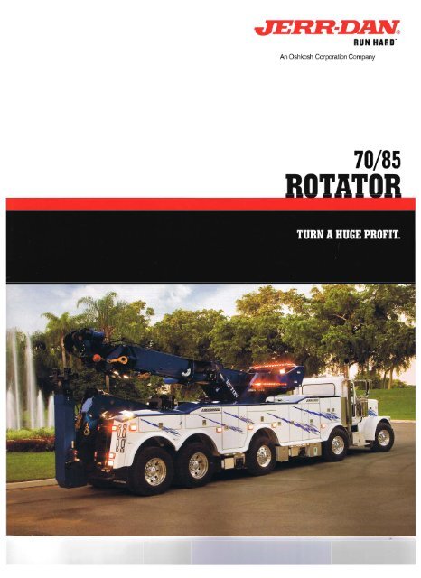 Jerr-Dan 70 85 Rotator - Twin State Equipment