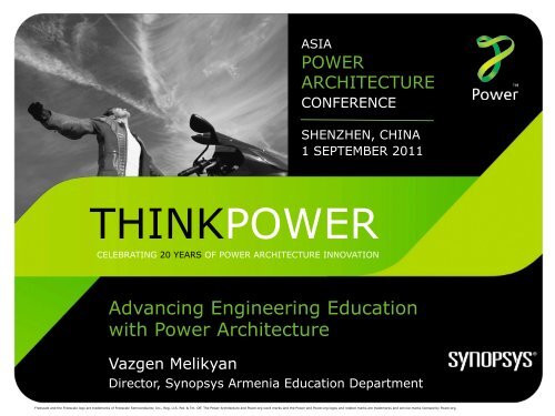 Synopsys University Program - Power.org