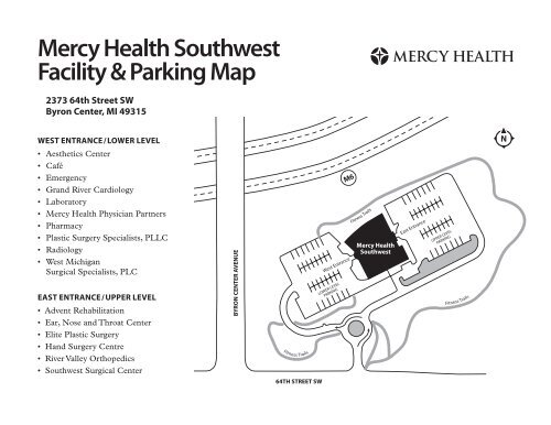 Directions to the Southwest Campus - Mercy Hospital Cadillac