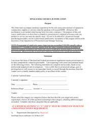 SINGLE/SOLE SOURCE JUSTIFICATION