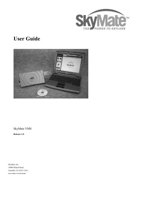 SkyMate VMS User Guide