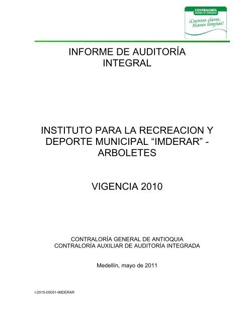INFORME PRELIMINAR - Cga.gov.co