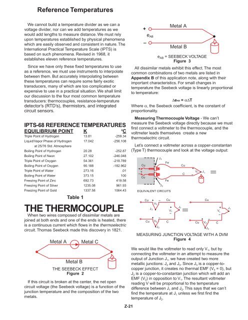 Using Thermocouples