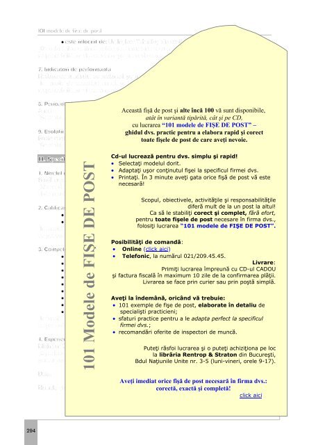 101 modele de fi[e de pos