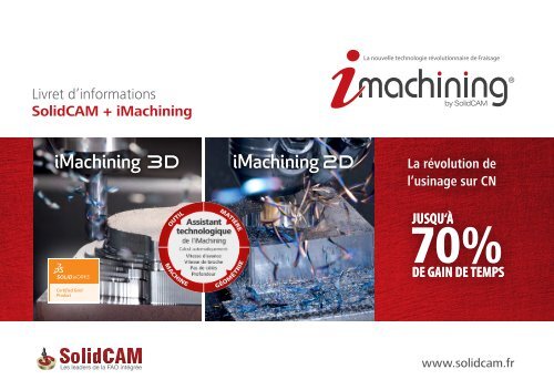 iMachining 2D iMachining 3D - SolidCAM