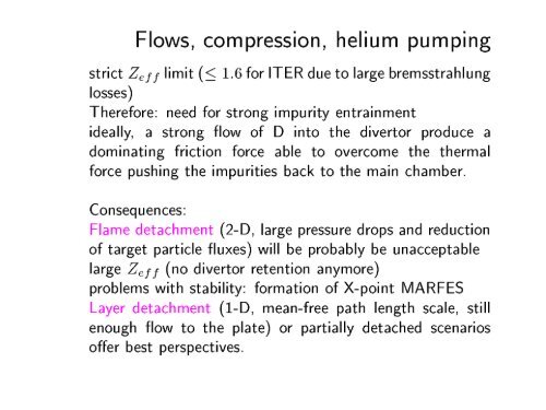 Plasma wall interaction