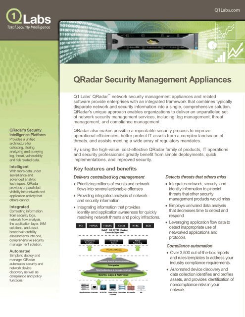Appliance Datasheet - Computerlinks