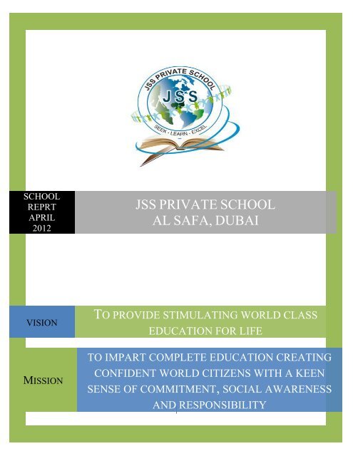 JSS PRIVATE SCHOOL AL SAFA, DUBAI