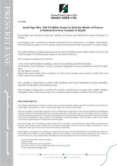 13-5-2008 - Saudi Oger