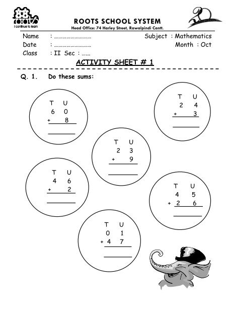 Mathematics Download in PDF Format - Roots School System