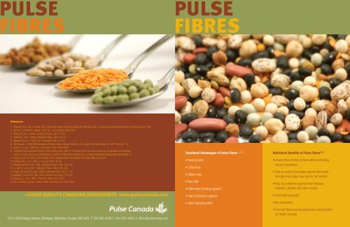 Pulse-Fibres - Pulse Canada