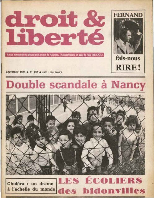 Double scandale Ã Nancy - Archives du MRAP