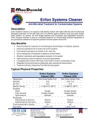 Erifon 818 Series - MacDermid Offshore Solutions