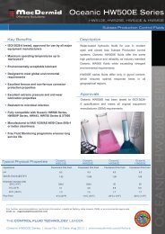 Oceanic HW443 Series - MacDermid Offshore Solutions