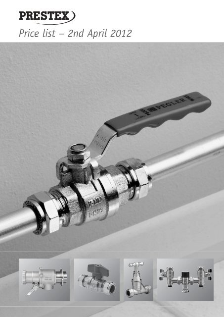 Prestex Plumbing Valves - Pegler