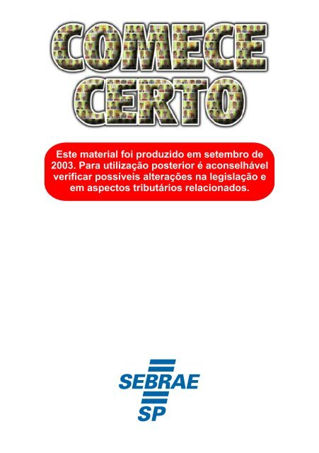 Comece Certo - Sebrae