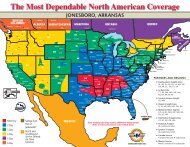 Transit Map - Southeastern Freight Lines