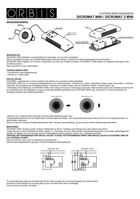 DICROMAT MINI / DICROMAT 2 MINI