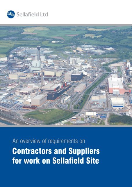 Contractors booklet.cdr - Sellafield Ltd