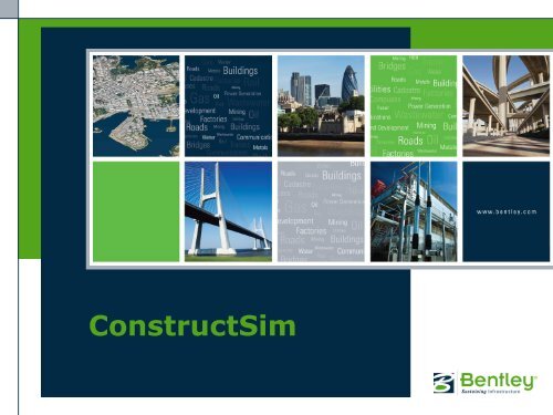 Bentley ConstructSim Overview - Construction Owners Association ...