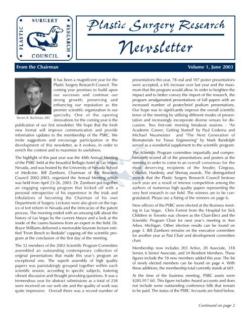 Layout 2 - Plastic Surgery Research Council