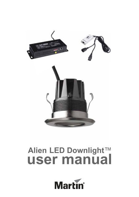 user manual Alien LED Downlight - AVC Group