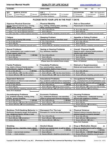SNAP-IV â TEACHER AND PARENT RATING SCALE - Mydoctor.ca