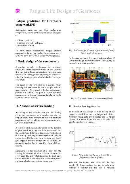 Fatigue Life Design of Gearboxes - Cosmos Italia
