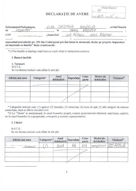 Vlad Cristina Daniela - Primaria Rasnov