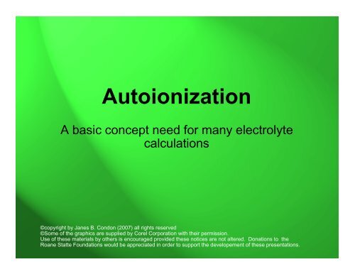 Autoionization