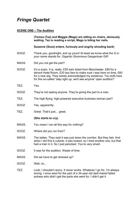 The Script Comedy Plays