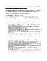 Medical Math sample questions - SkillsUSA Maryland