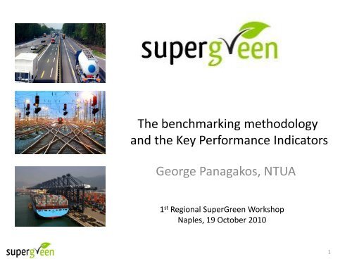 Key Performance Indicators for green corridors - SuperGreen Project