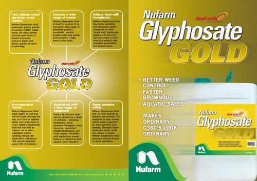 Glypho gold brochure A5 NEW (Page 1) - Pest Genie