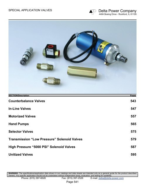 Delta Power Company - Power-Hydraulik