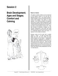 Worksheet - Nurturing Parenting