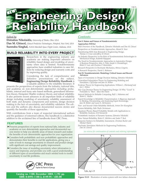 Engineering Reliability Design Handbook