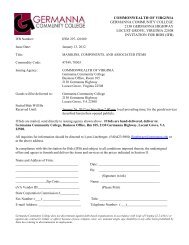 MyGCC Login Instructions - Germanna Community College