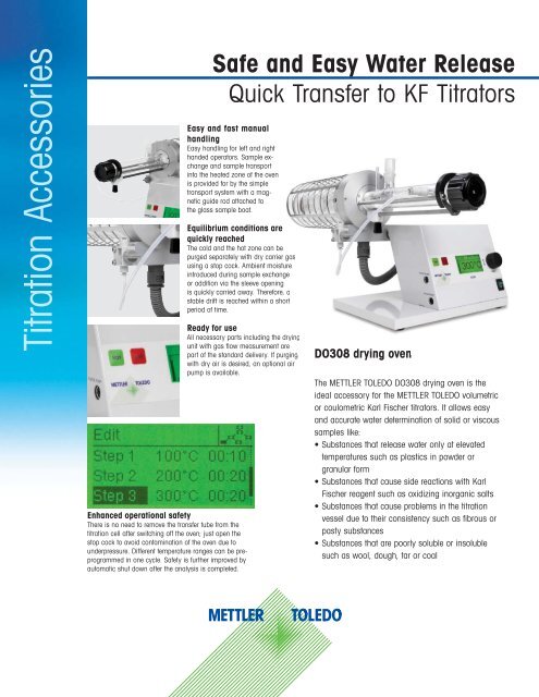 Safe and Easy Water Release