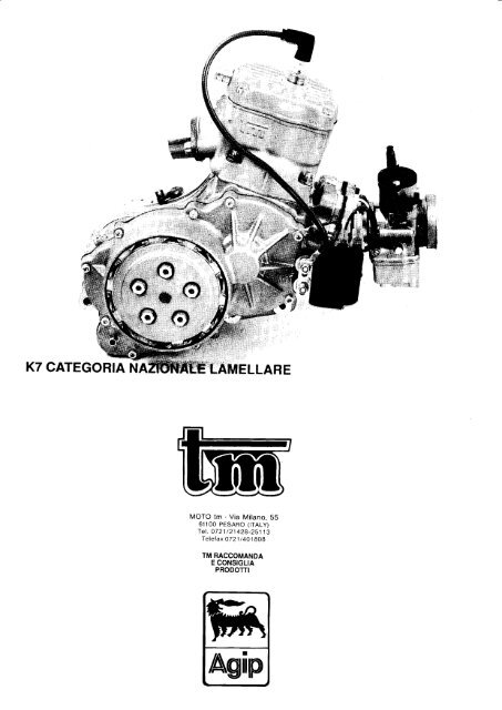 125cc â Motore (Engine) K7 - TM Racing
