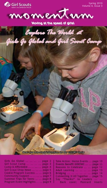 Spring 2010 - Girl Scouts Today