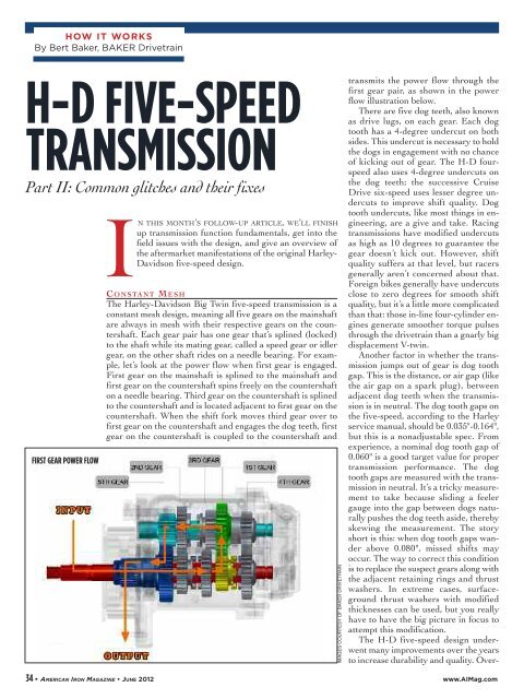 HD 5-Speed - Baker Drivetrain