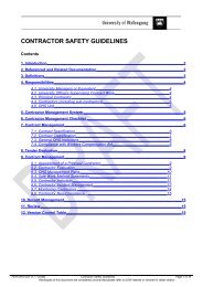 Contractor WHS Induction Checklist - Staff